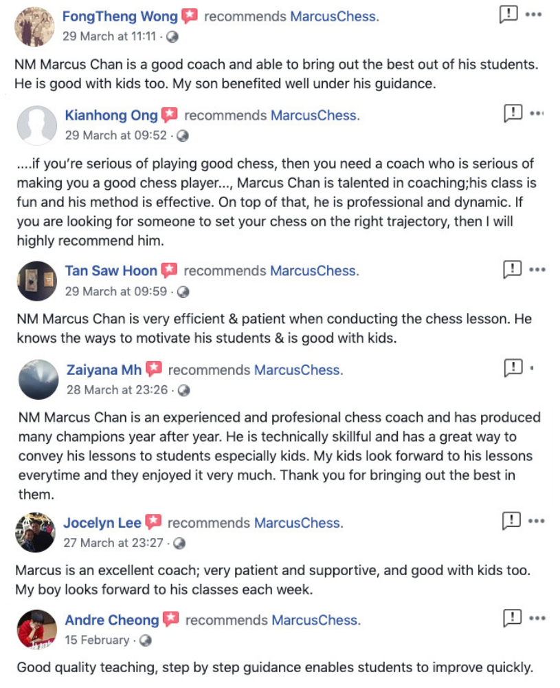 Marcus Chess Reviews and Recommendations | MarcusChess.com