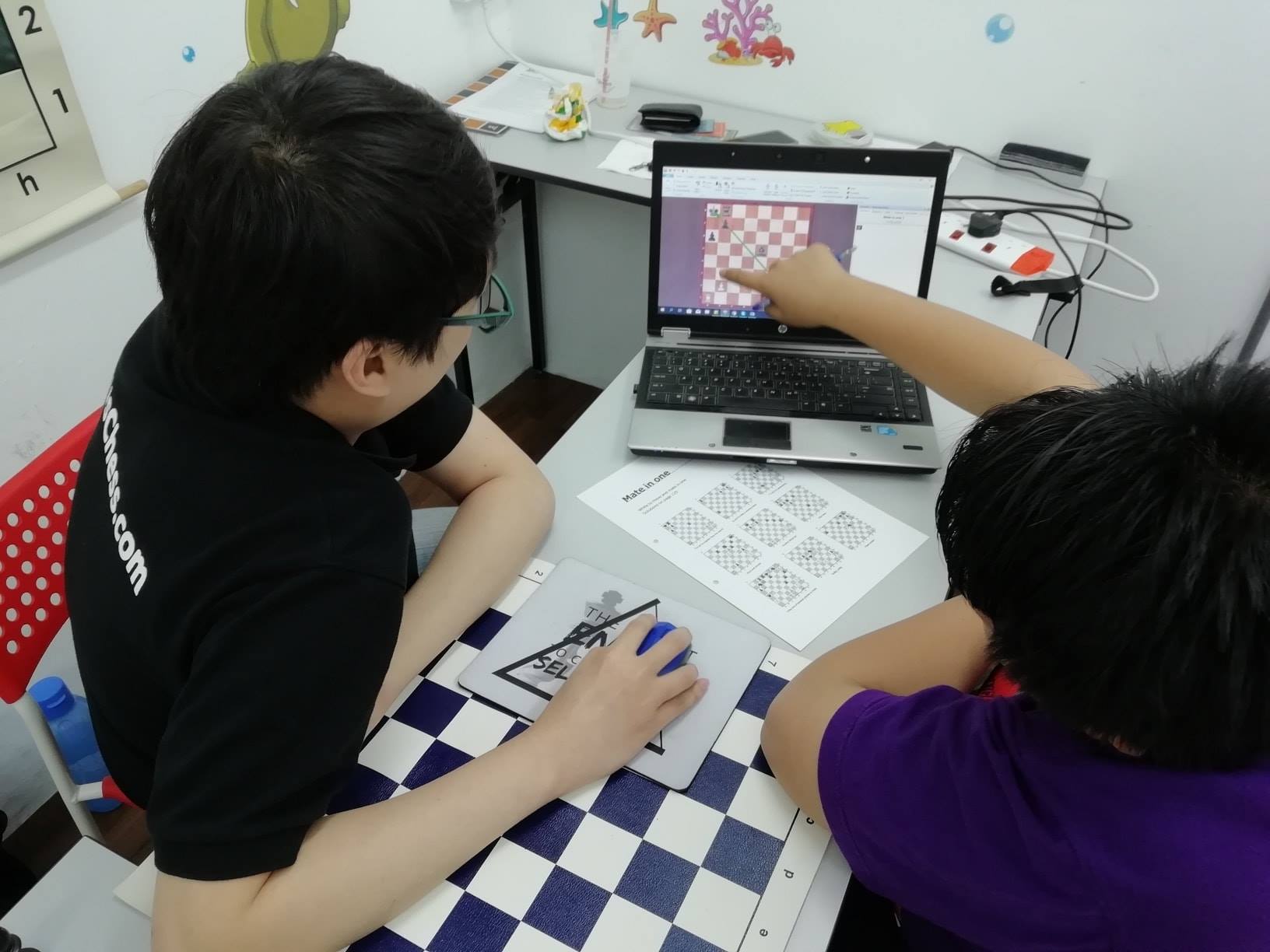 Classroom Private Chess Lessons in Penang Malaysia